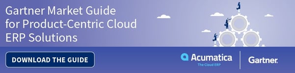 Gartner Cloud ERP Market Guide | Acumatica Cloud ERP